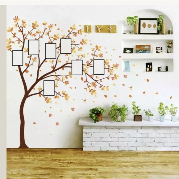 Wall Decor | Family Tree Wall Decal Sticker Large Vinyl Photo | Poshmark